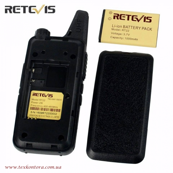 Рация Retevis RT22 Walkie Talkie. Портативная рация RETEVIS